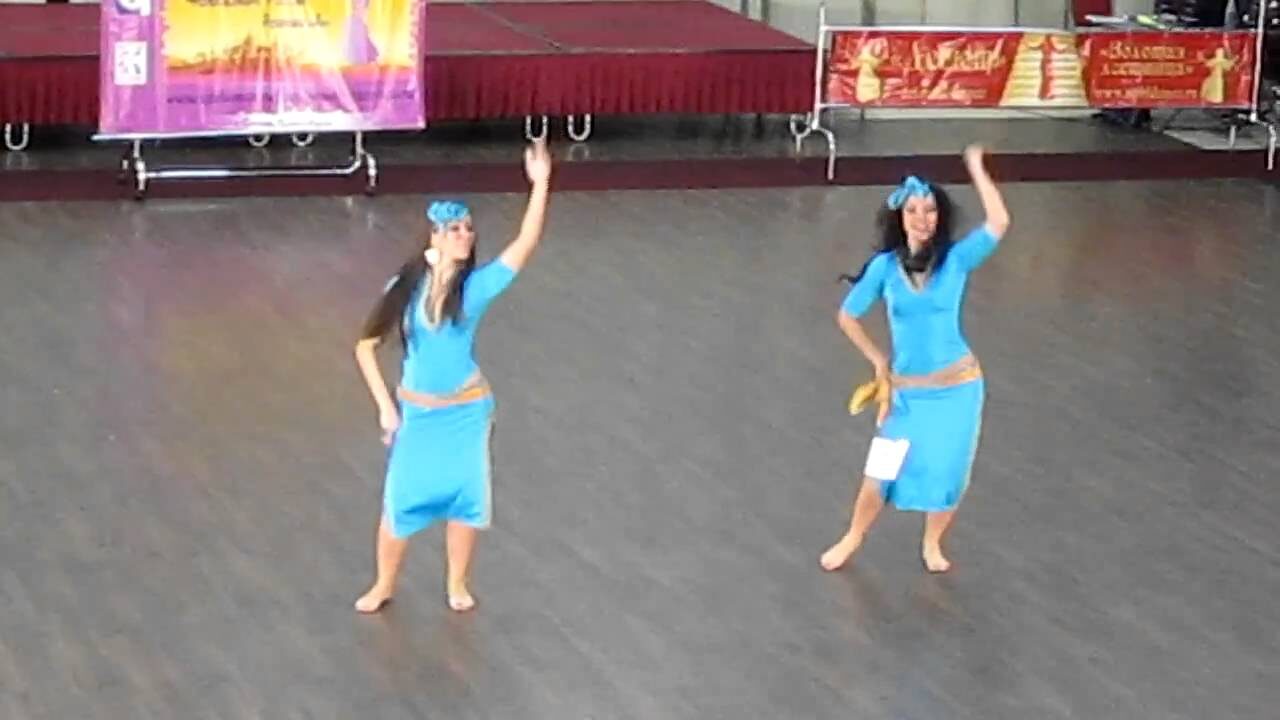 Egyptian Baladi and Shaabi dance styles. Traditional dance in Egypt.